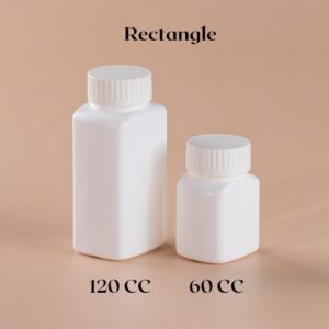 Rectangle Screw Cap Tablet Containers - Singh Enterprises
