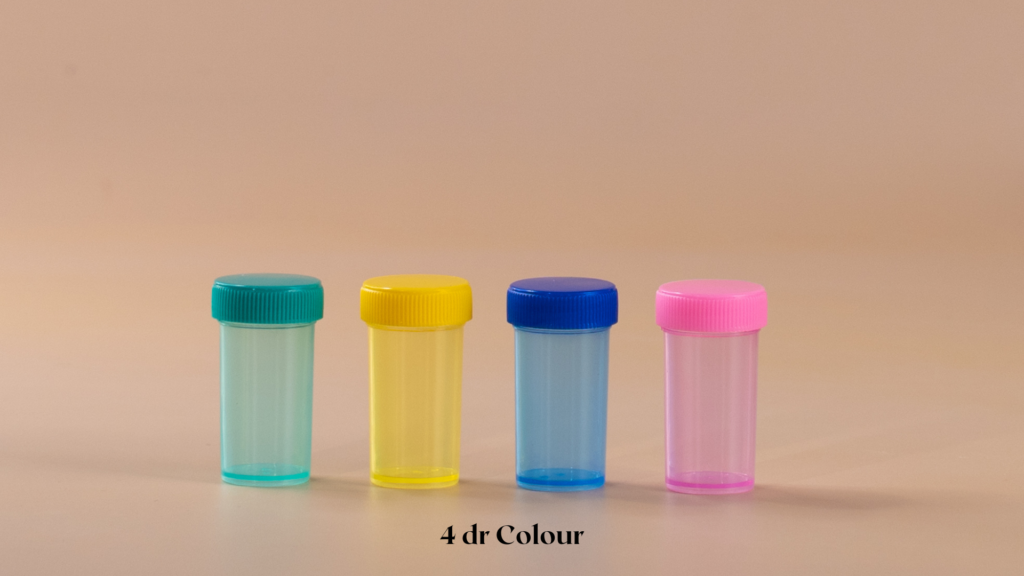 4 DR Colour Bottles Manufacturer | Pharma Packaging